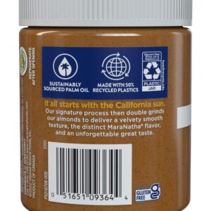 MaraNatha Creamy Roasted Caramel Almond Butter, No Stir, 12 Ounce Jar