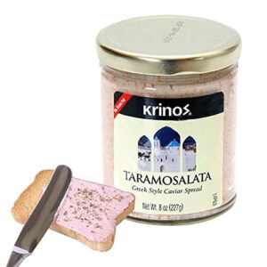 krinos taramosalata greek style caviar spread 8 ounce jar