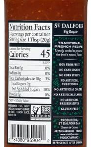 St. Dalfour Royal Fig Fruit Spread, 10 Ounce