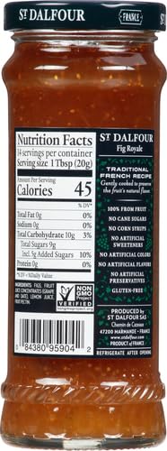 St. Dalfour Royal Fig Fruit Spread, 10 Ounce