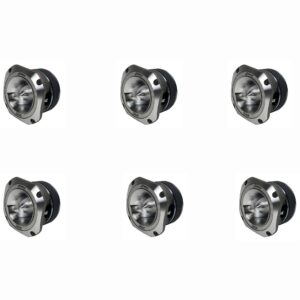 pyle pdbt31 1.5 inch 500w heavy duty super car audio tweeter (6 pack)