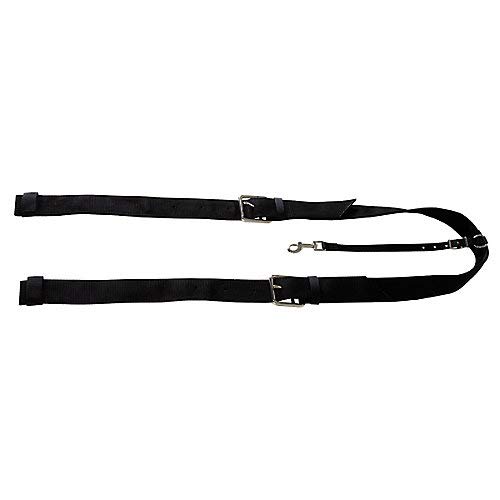 Western Nylon Rear Flank Cinch Set Black