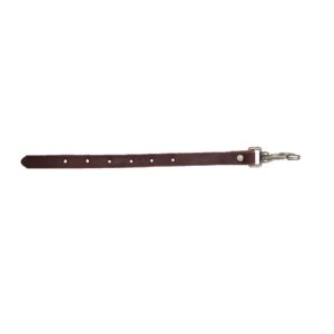 new latigo leather western cinch girth connector strap