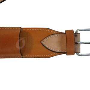 REAR CINCH WESTERN SADDLE GIRTH ROPING RANCH BARREK RACING PLEASURE TRAIL RODEO LEATHER CINCHES 36" LONG END to END (Smooth Finish)