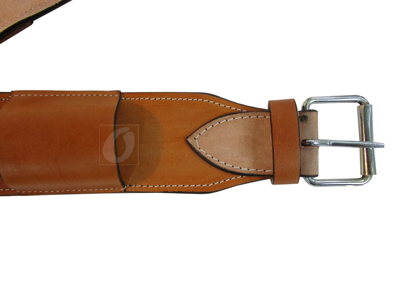 REAR CINCH WESTERN SADDLE GIRTH ROPING RANCH BARREK RACING PLEASURE TRAIL RODEO LEATHER CINCHES 36" LONG END to END (Smooth Finish)