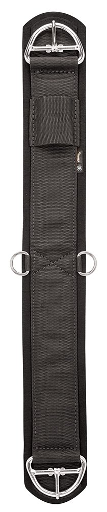 Weaver Leather Felt Lined Deluxe Super Cinch, 34-Inch, Black