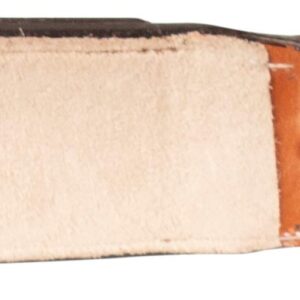 Acerugs TAN WESTERN LEATHER REAR BACK CINCH SADDLE CINCHES FLANK CINCH BACK GIRTH HORSE TACK (Standard)