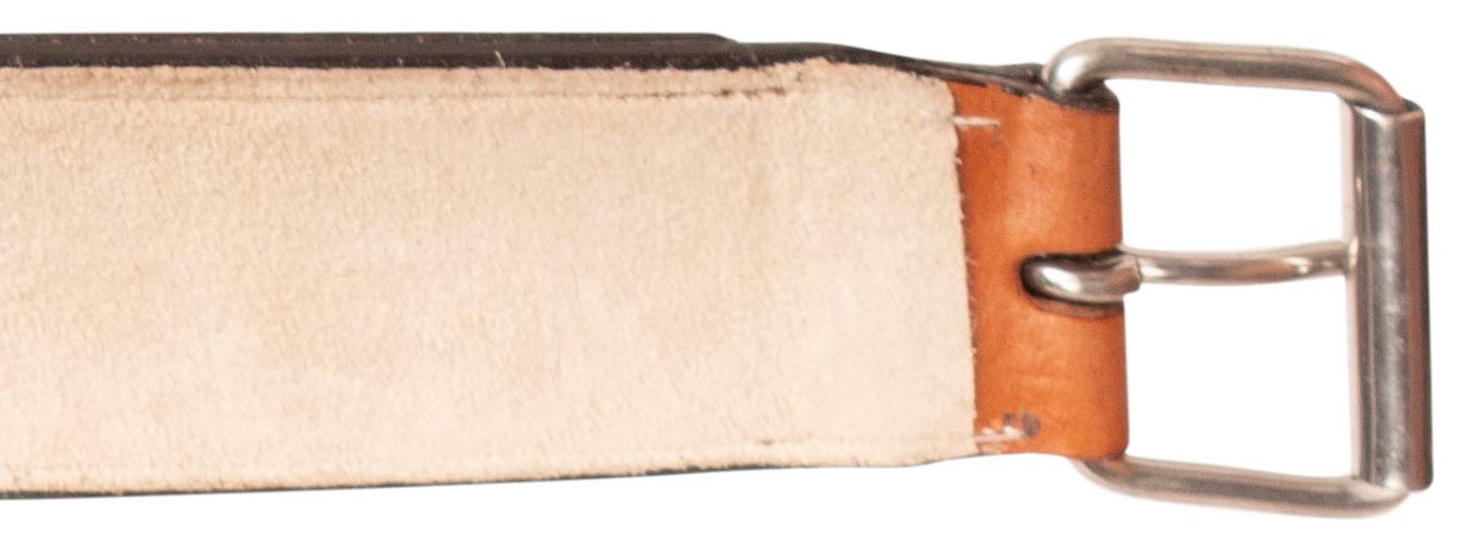 Acerugs TAN WESTERN LEATHER REAR BACK CINCH SADDLE CINCHES FLANK CINCH BACK GIRTH HORSE TACK (Standard)