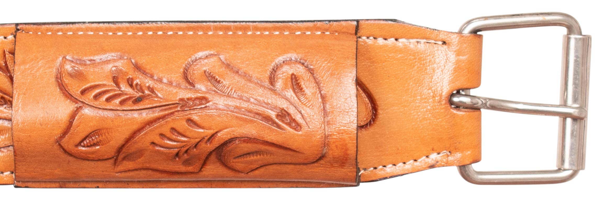 Acerugs TAN WESTERN LEATHER REAR BACK CINCH SADDLE CINCHES FLANK CINCH BACK GIRTH HORSE TACK (Standard)