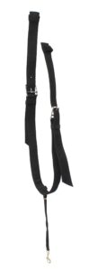 challenger horse horse western riding cinch girth black nylon web flank strap 97f01