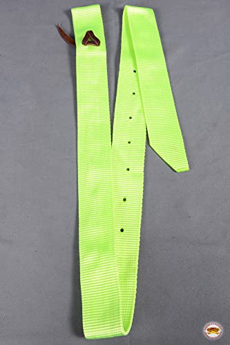 HILASON Light Green Single Nylon Cinch Tie Strap and Off Billet Set|Cinch Strap| Off Billet Strap| Tie Strap| Off Billet Tie Strap