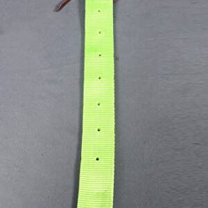 HILASON Light Green Single Nylon Cinch Tie Strap and Off Billet Set|Cinch Strap| Off Billet Strap| Tie Strap| Off Billet Tie Strap