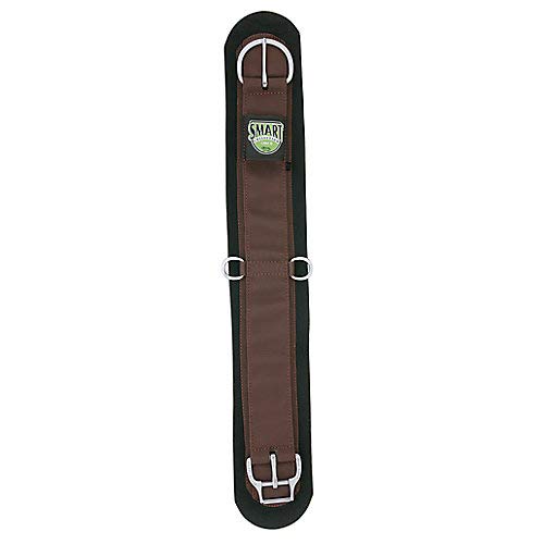 Weaver Leather Felt Lined Straight Smart Cinch Brown, 26-Inch