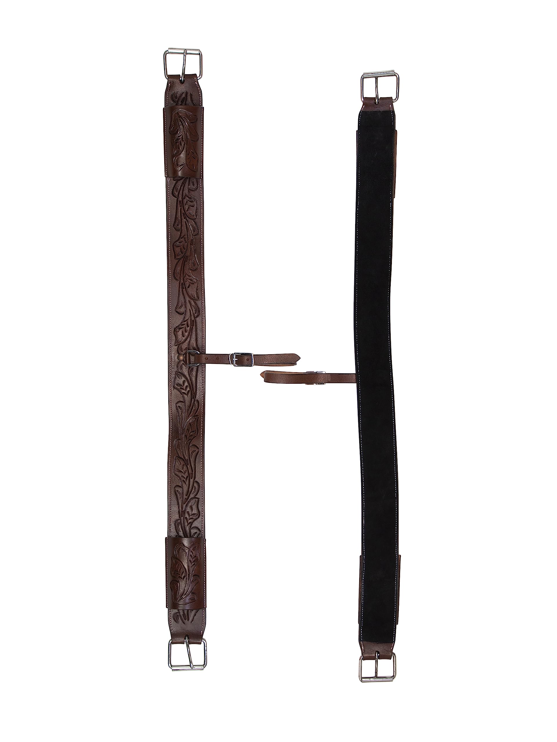 Acerugs Western Leather Back Rear Flank Cinch Girth CINCHES Horse TACK Trail (Standard)