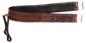 acerugs all purpose western leather horse tack saddle back cinch bucking strap rear girth