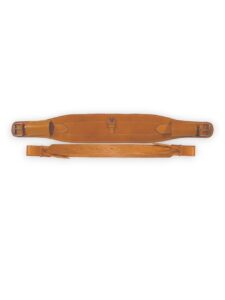 buffalo leather light oil rear cinch - average horse size