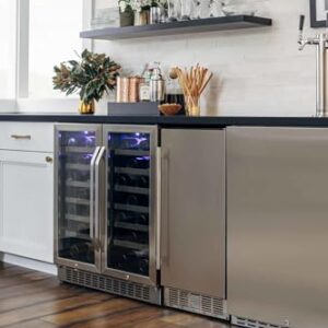 EdgeStar IB250SS 15 Inch Wide 20 Lb. Built-in Ice Maker with 25 Lbs. Daily Ice Production - No Drain Required