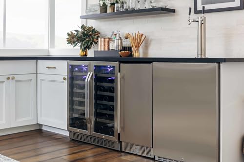 EdgeStar IB250SS 15 Inch Wide 20 Lb. Built-in Ice Maker with 25 Lbs. Daily Ice Production - No Drain Required