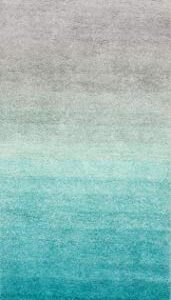 nuLOOM Handmade Ombre Shag Area Rug, 5x8, Turquoise