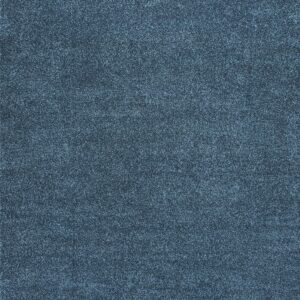 JONATHAN Y SEU100H-8 Haze Solid Low-Pile Indoor Area-Rug Casual Contemporary Solid Traditional Easy-Cleaning Bedroom Kitchen Living Room Non Shedding, 8 ft x 10 ft, Turquoise