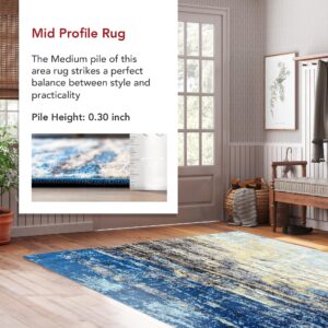 nuLOOM Katharina Abstract Motif Area Rug, 8x10, Blue