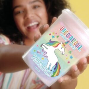 Unicornucopia Cotton Candy 3oz - 6 Flavor Rainbow Cotton Candy - Unicorn Birthday Party Favors Candy for Party Bags - Individual Cotton Candy Favors Goodie Bag Stuffers Bulk Carnival Candy Rainbow Party Favor for Kids Birthday