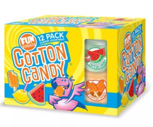 fun sweets summer cotton candy (12 pk.)