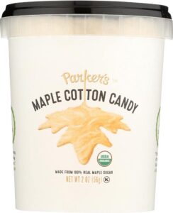 parkers farm organic maple cotton candy, 2 oz