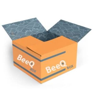 BeeQ BOX - (Pack of 3) Cotton Candy Flossugar Mix Flavors | 3 Different Flavors : Boo Blue, Birthday Cake and Cherry Berry | 1/2 Gallon Cartons