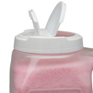 The Candery Cotton Candy Floss Sugar 6lbs 96oz jars- 2 Pack Strawberry and Raspberry