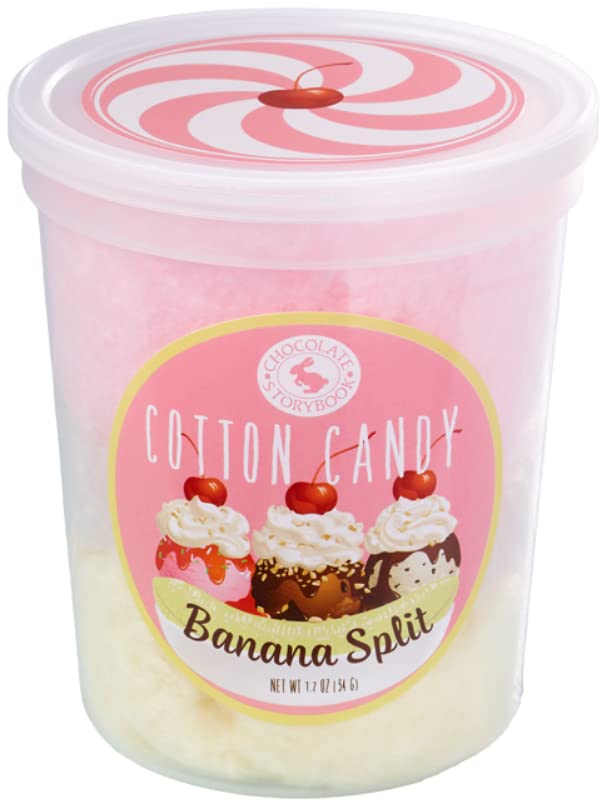 Ice Cream Classics Cotton Candy Gift Set of 3 Root Beer Float, Orange Dreamsicle, Banana Split - Unique ideas for Holidays, Birthdays, Gag Gifts, Party Favors