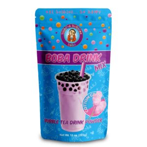 COTTON CANDY Boba/Bubble Tea Drink Mix Powder By Buddha Bubbles Boba (10 Ounce / 283 Grams)