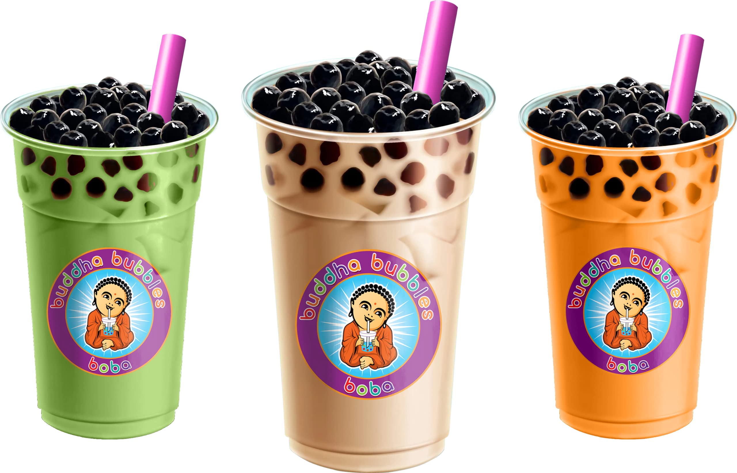 COTTON CANDY Boba/Bubble Tea Drink Mix Powder By Buddha Bubbles Boba (10 Ounce / 283 Grams)