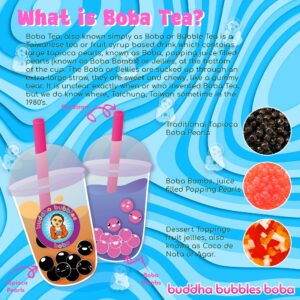 COTTON CANDY Boba/Bubble Tea Drink Mix Powder By Buddha Bubbles Boba (10 Ounce / 283 Grams)