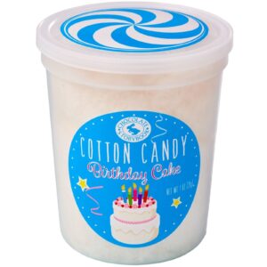 Kid's Favorites Cotton Candy Gift Set of 3 Birthday Cake, Bubblegum, Cottontail - Unique ideas for Holidays, Birthdays, Gag Gifts, Party Favors