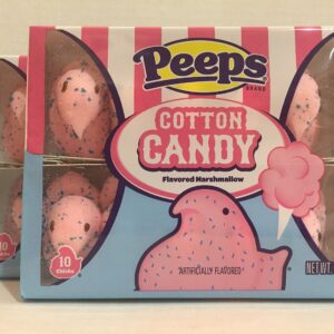 Peeps Limited Edition Cotton Candy Pack of 2, 20 chicks total