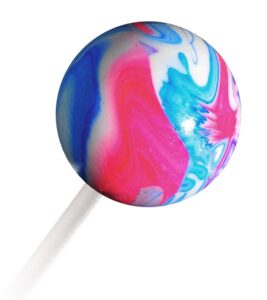 ozark delight lollipops (cotton candy, 6 pack)