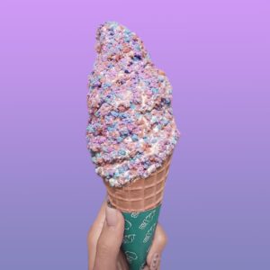 Birch & Meadow 1lb of Cotton Candy Crunch, Ice Cream Topping, Dessert Topper