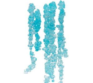 light blue cotton candy crystal rock candy strings 1lb bag