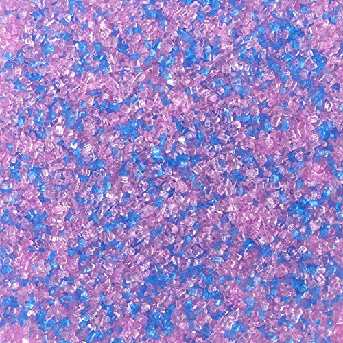 DECOPAC Cotton Candy Flavoured Sanding Sugar, 33oz, Fancy Sprinkles in Handheld Container, Edible Sprinkles For Drink Rims, Celebration Cakes, Cupcakes, Cookies