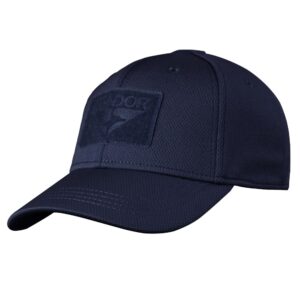 condor flex-fit tactical cap (navy, s/m)