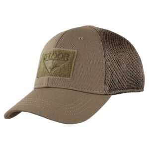 condor outdoor flex mesh cap,brown,large/x-large