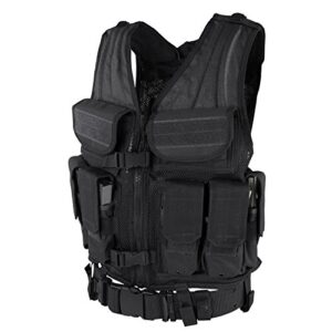 condor elite tactical vest (black)