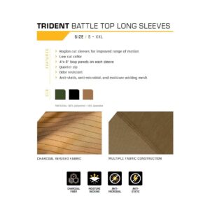 Condor Elite 101206-001-XXL Trident Battle Top Ls OD, XXL