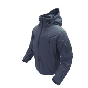 condor outdoor summit soft shell tactical jacket, navy blue, medium