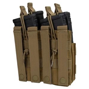 Condor Elite MA43-498 Double Stacker M4 Mag Pouch Coyote Brown