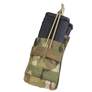 single stacker m4 magazine pouch (hold 2 mags) color: multi-cam