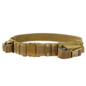 condor elite tb-498 tactical belt coyote brown