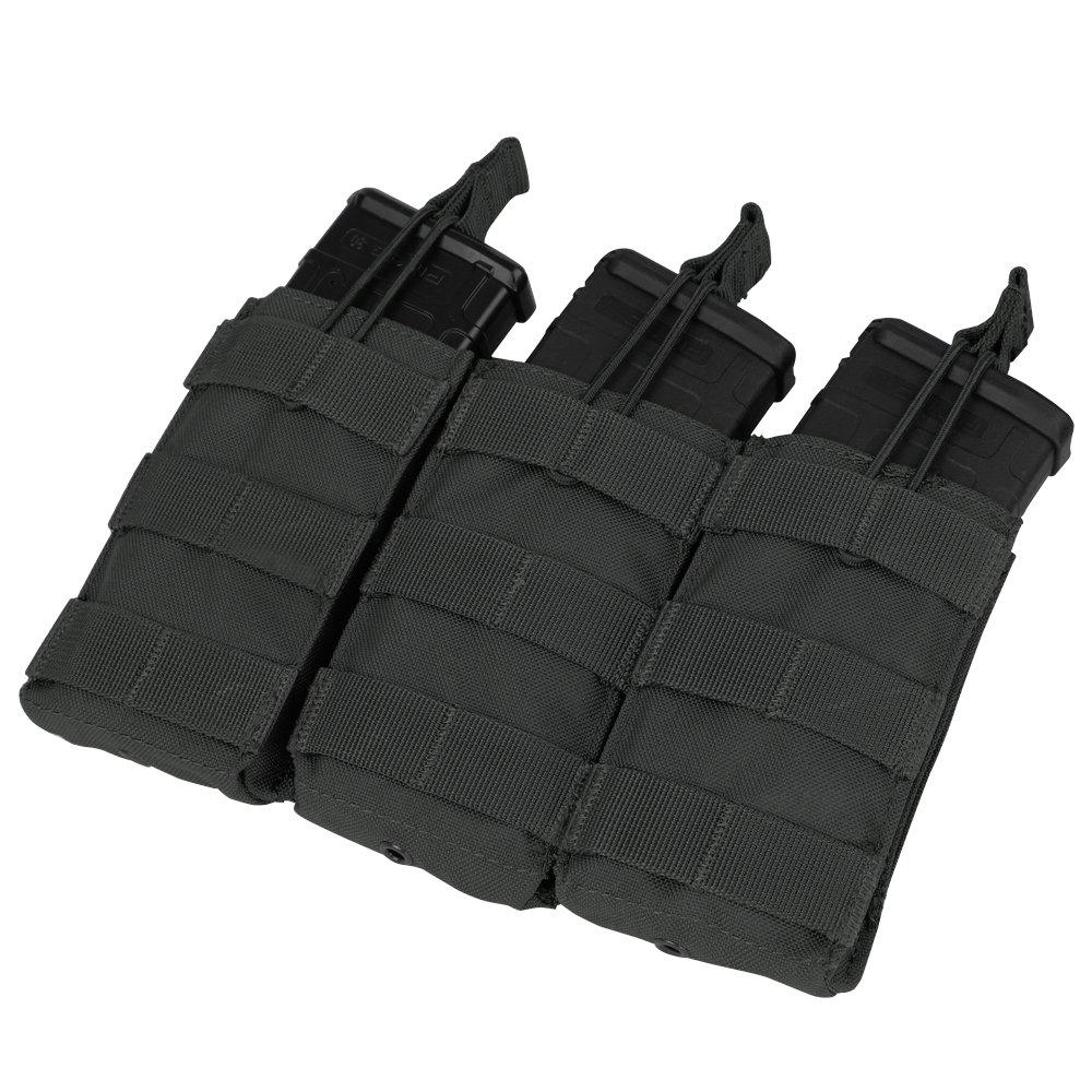 Condor Elite MA27-002 Triple M4/M16 Open Top Mag Pouch Black