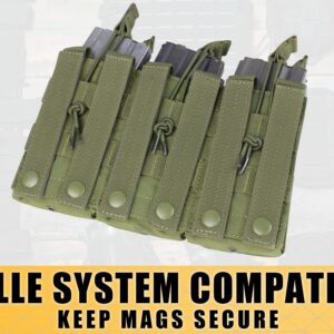 Condor Elite MA44-001 Triple Stacker M4 Mag Pouch Olive DRAB